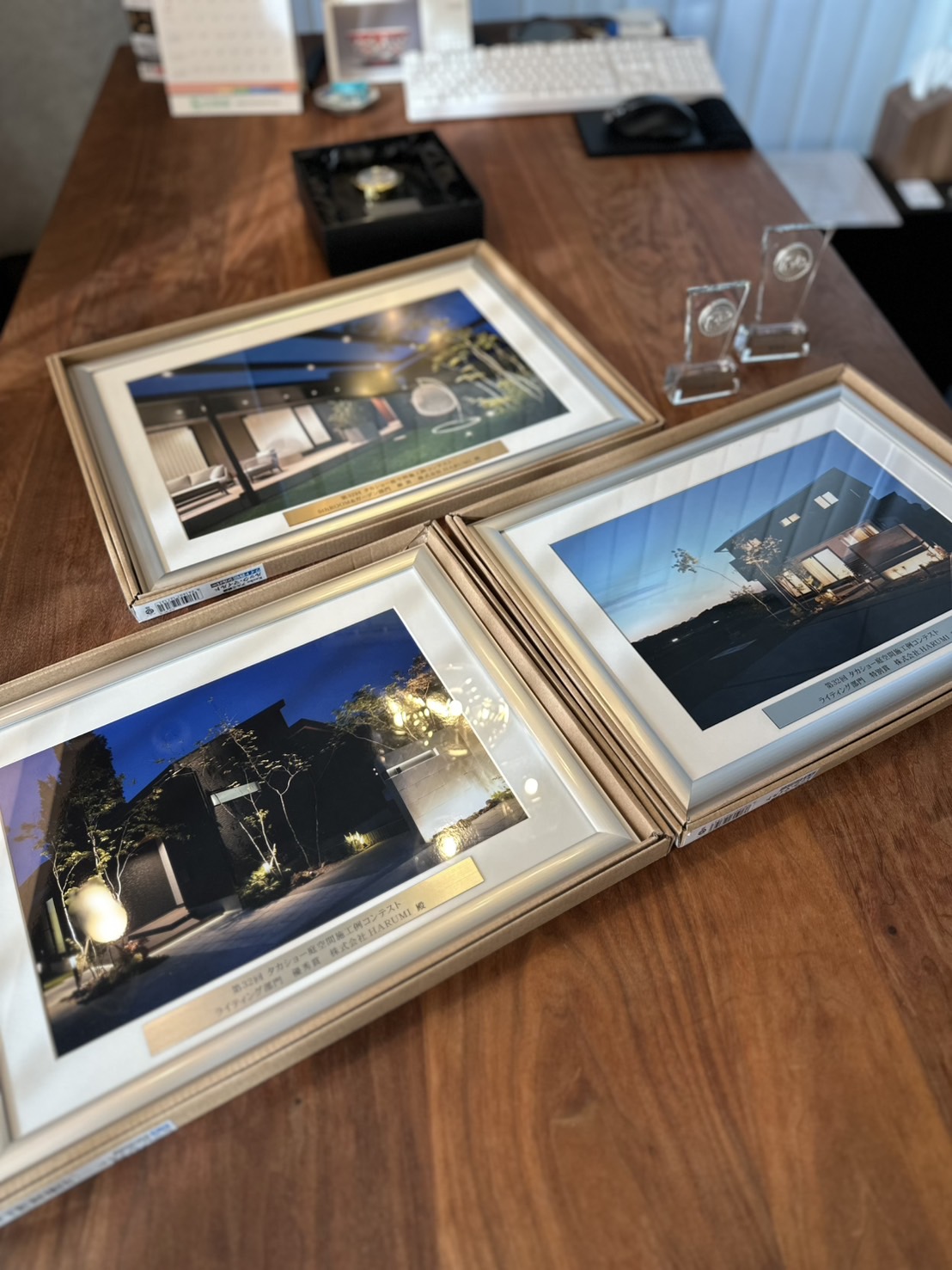 ㈱タカショー様より 素敵な盾を頂きました！ | HARUMI